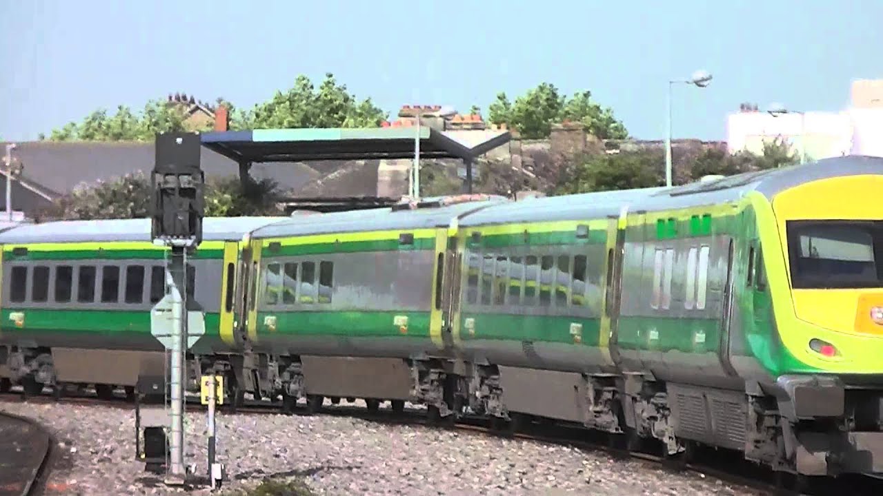 Irish Rail Mk4 Set (4001) - Heuston Station, Dublin. - YouTube