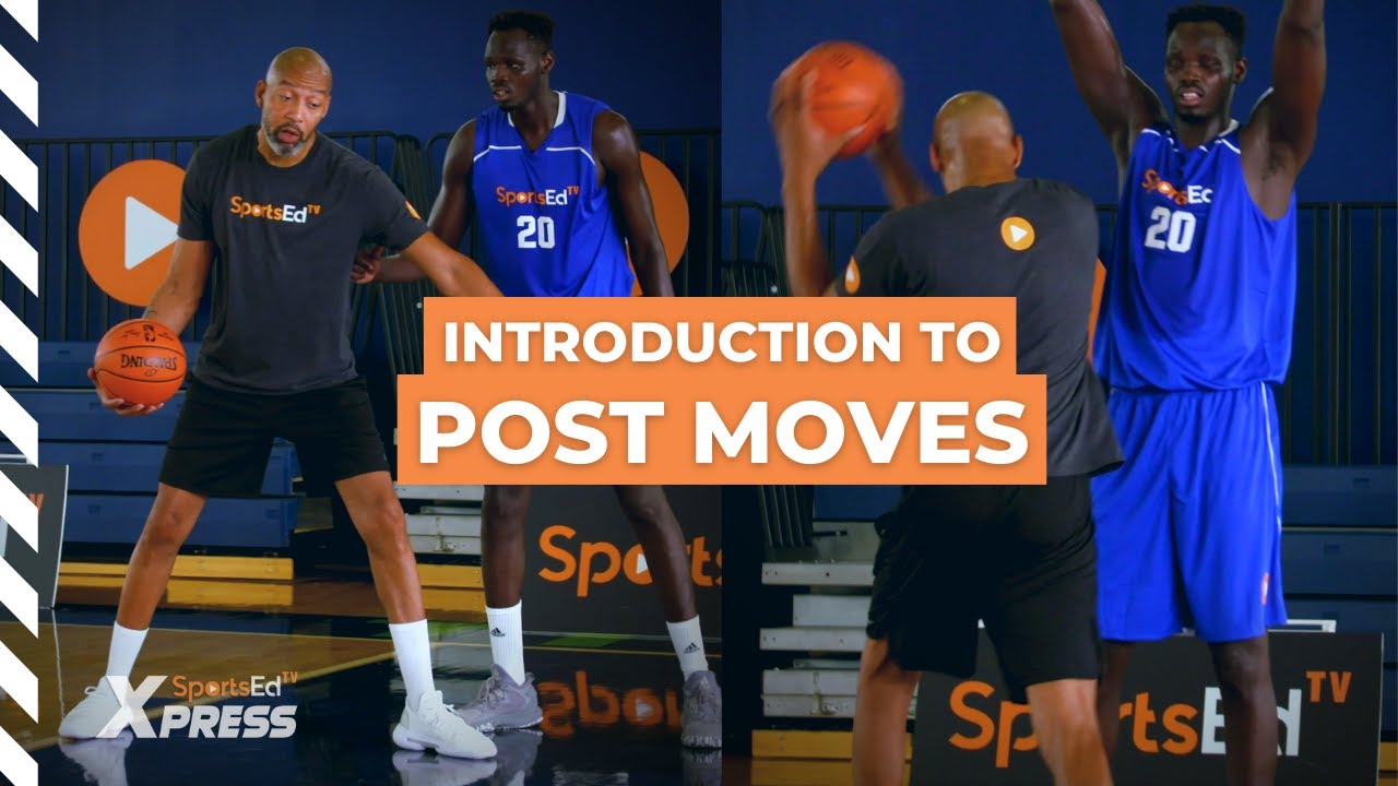 4 Dominant Post Moves For Beginner Basketball Players - YouTube