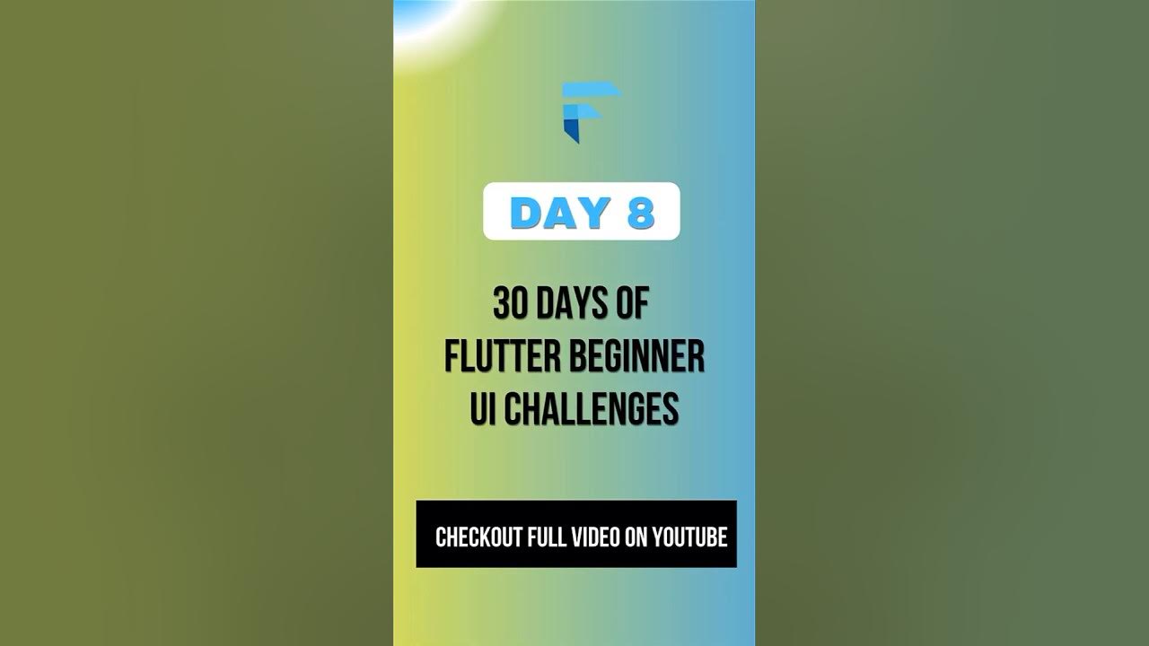 Flutter UI Challenges (Demo) : Day 8 Creating a Contact List Page | 30 Days of Flutter - YouTube