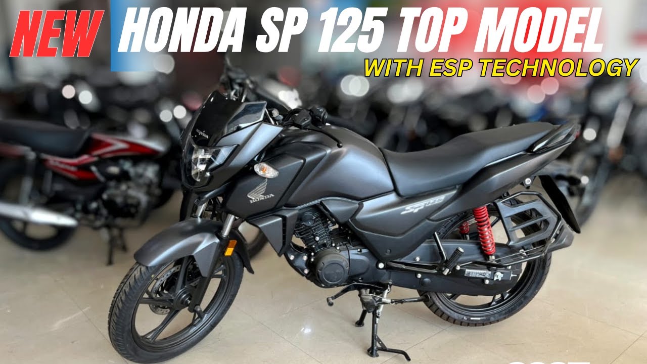 2025 Honda SP 125 Top Model Detailed Review | TFT Display | Bluetooth ...