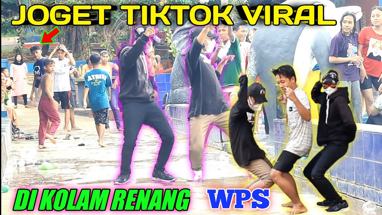 joget tiktok viral di tempat Umum ngakak parah - YouTube