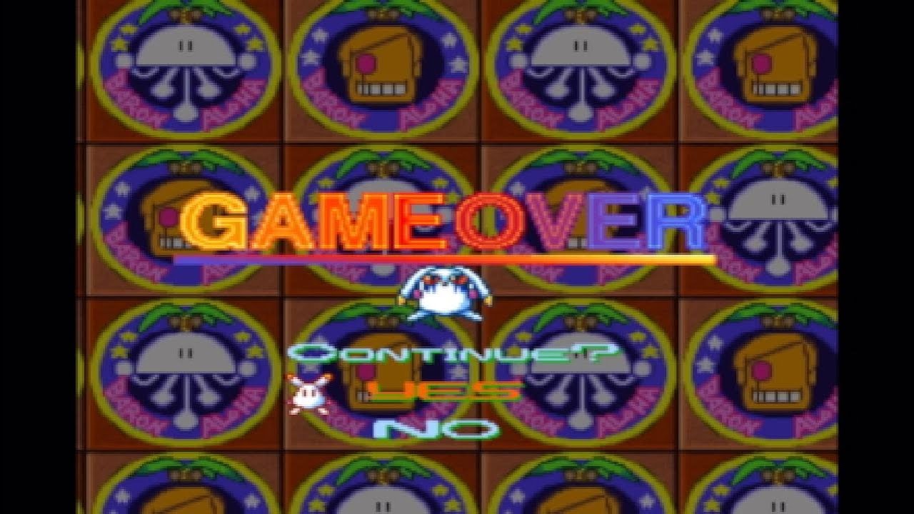 Jumping Flash! - Game Over (Continue) - YouTube