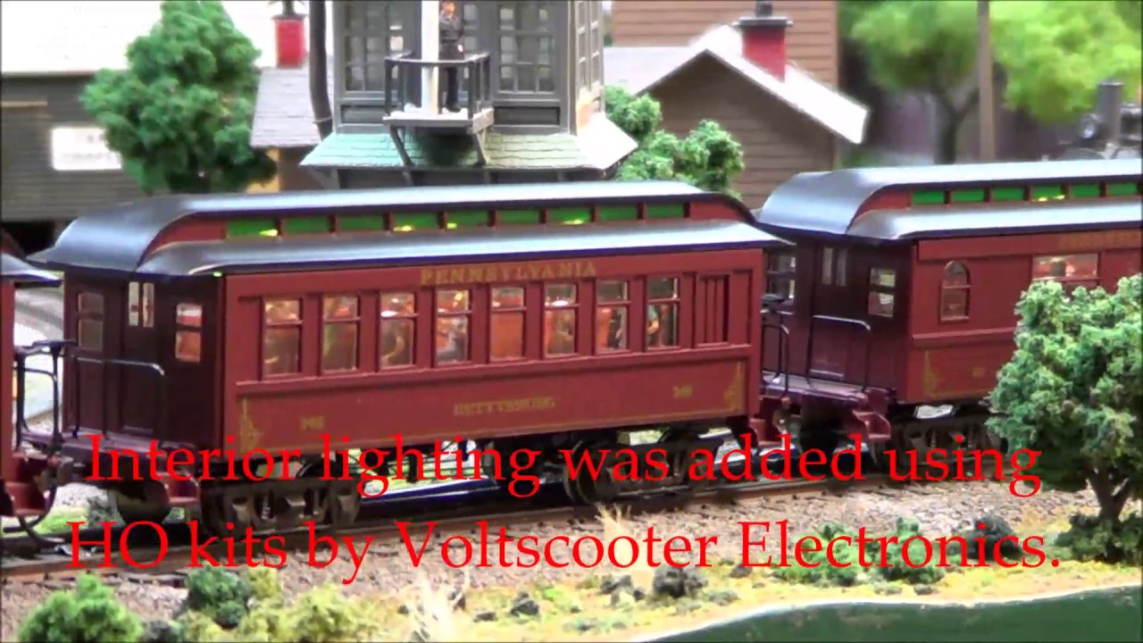Passenger Car Lighting Project - YouTube