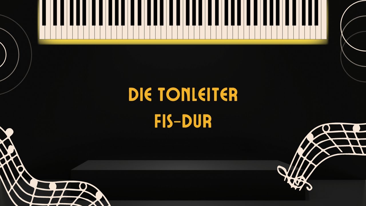 Fis-Dur Tonleiter Klavier (Piano) - YouTube