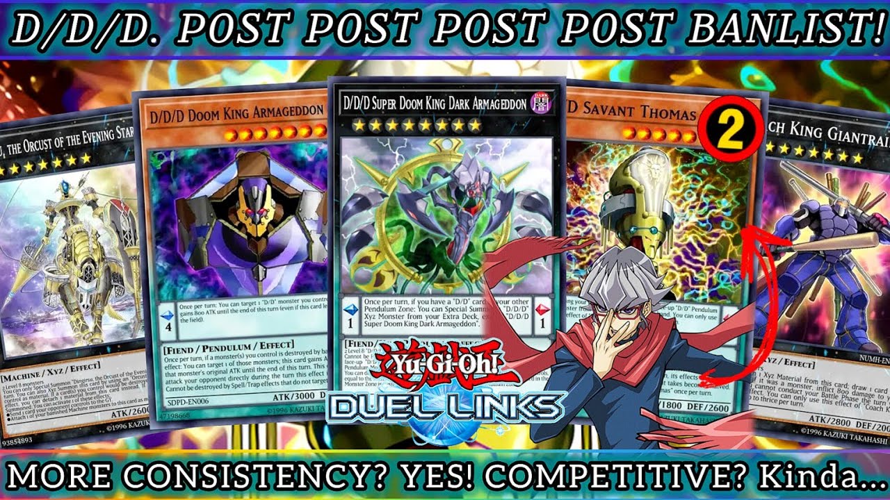 D/D/D POST POST POST BANLIST | 2 SAVANT THOMAS = MORE Consistent [DUEL ...
