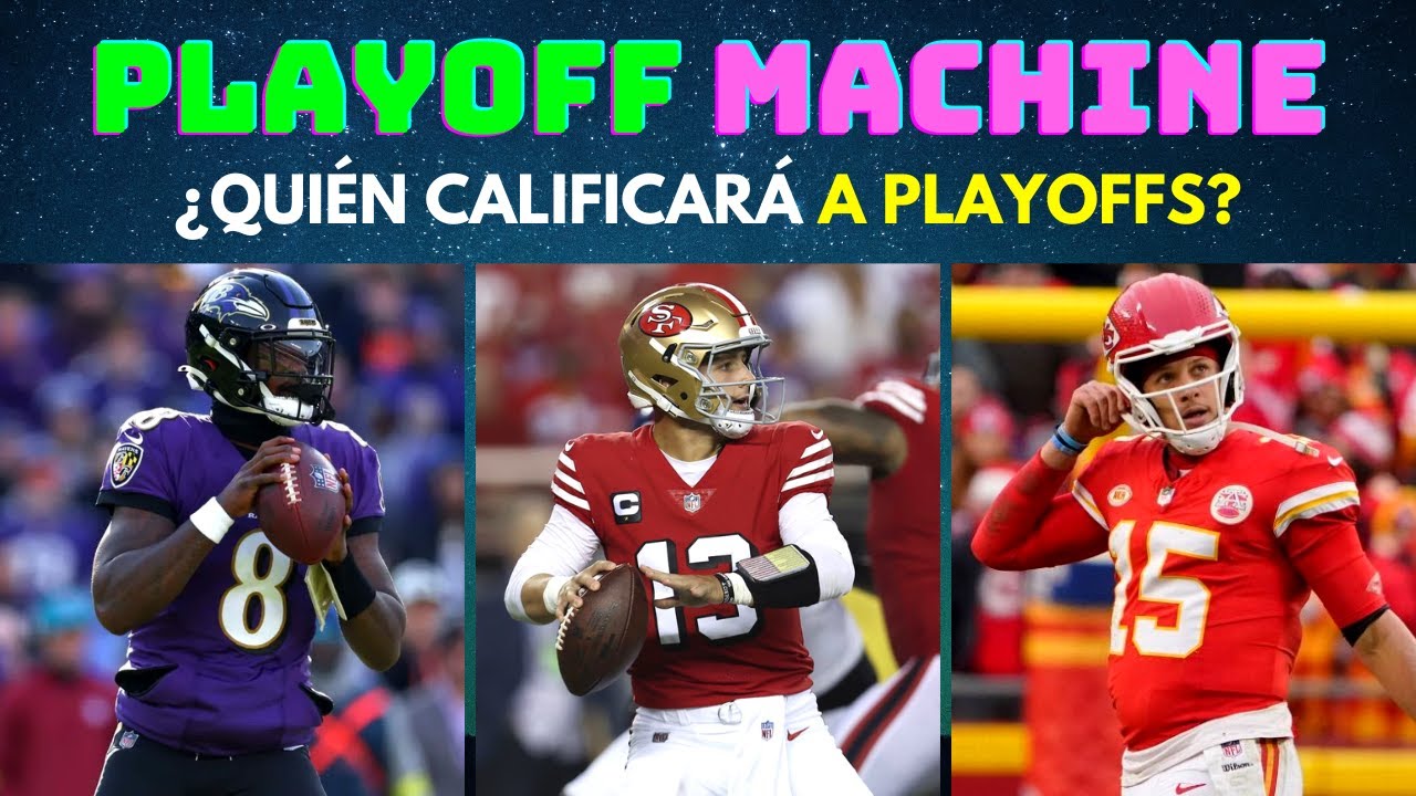 ¿Quién estará en Playoffs? PLAYOFF MACHINE y PLAYOFF PICTURE - YouTube