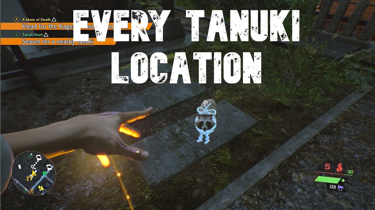 All Tanuki Locations Guide - Your Tail's Showing Trophy & Achievement ...