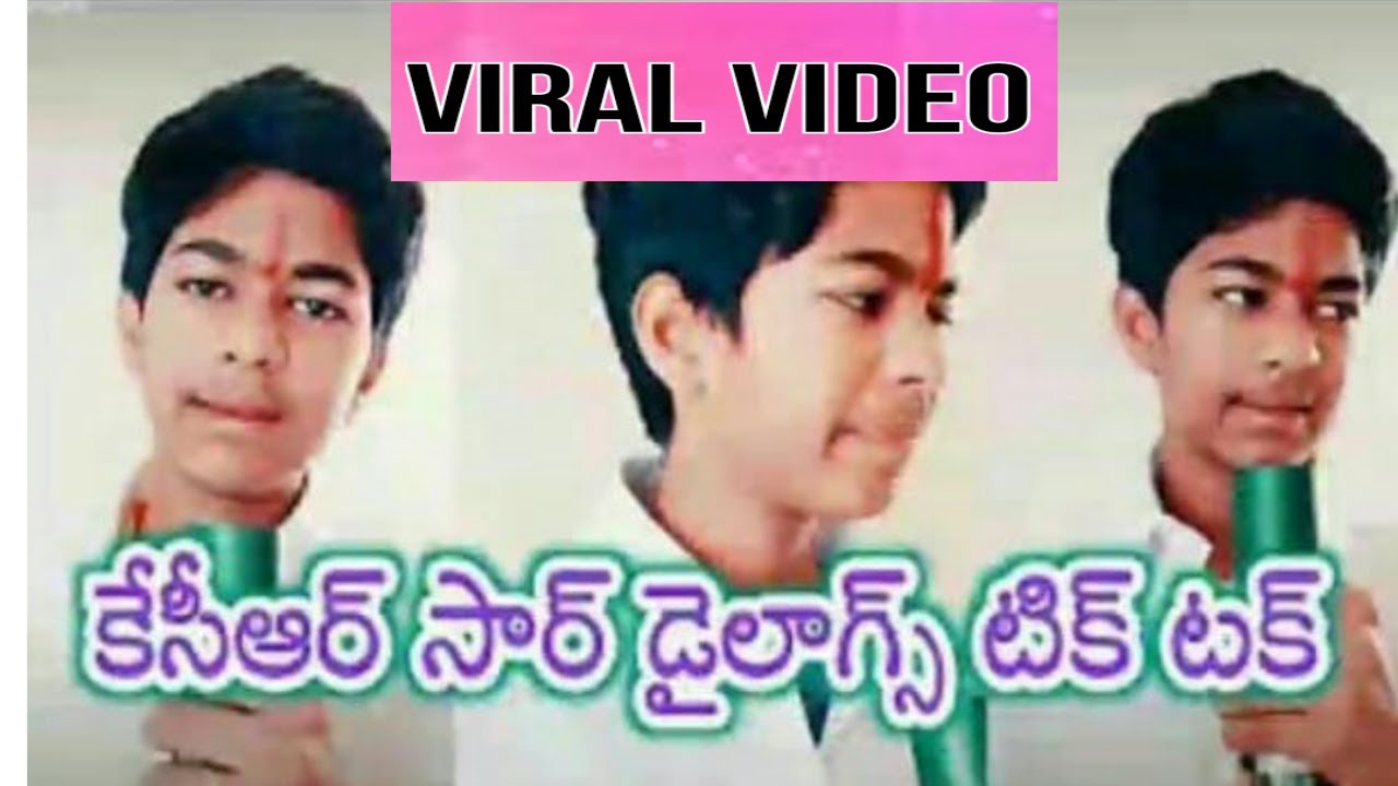 KCR funny tik tok Videos Part - 1, KCR Punches Dialogues, KCR Funny Speech tik tok - YouTube