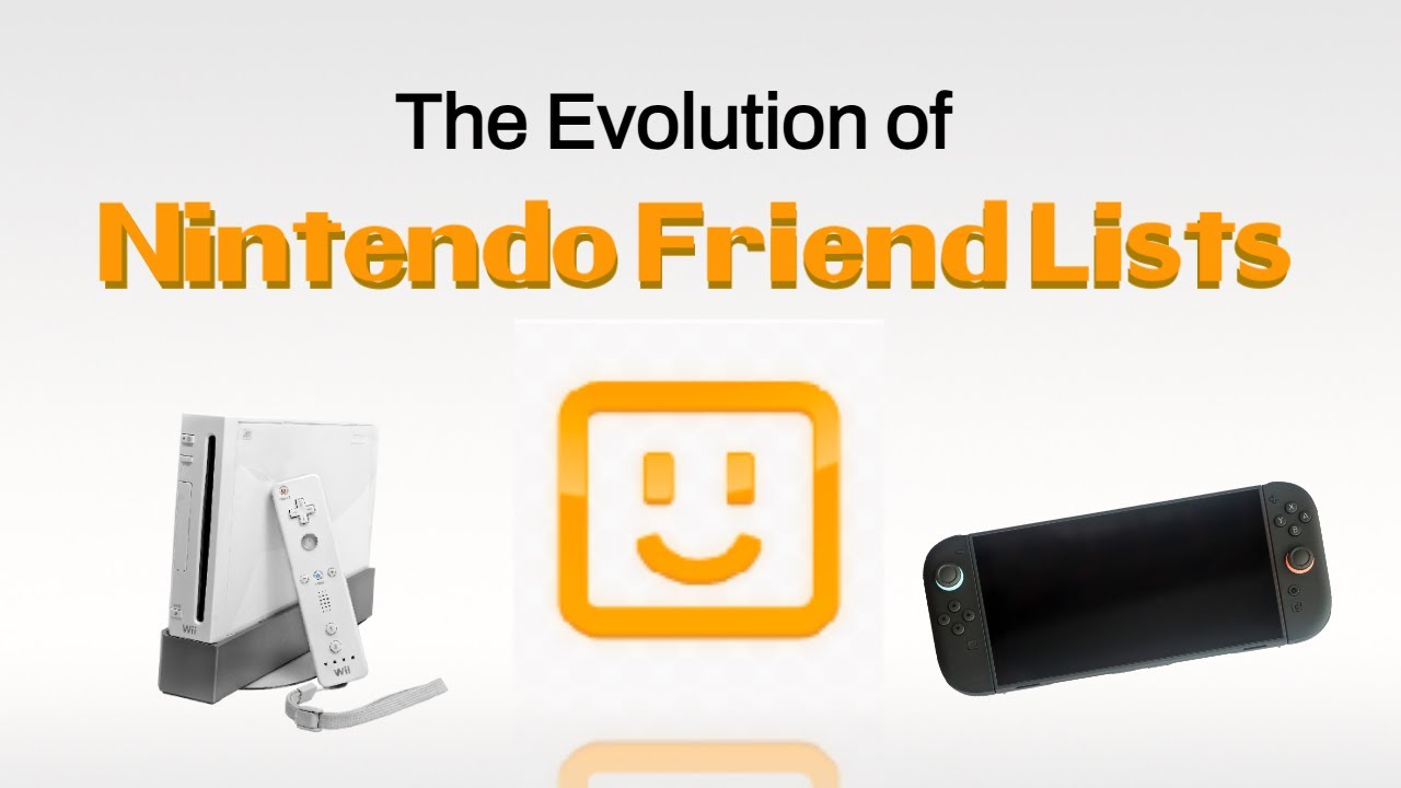 The Evolution of Nintendo Friend Lists (because why not) - YouTube