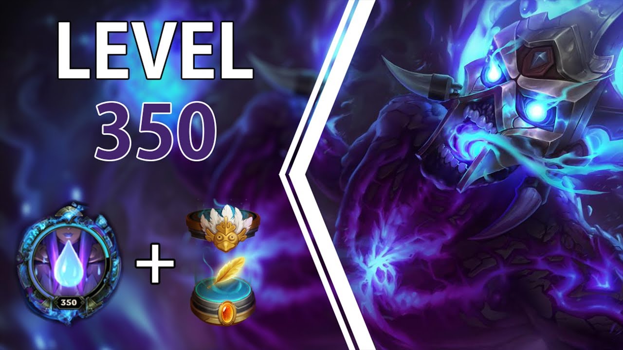 LEVEL 350 - LEAGUE OF LEGENDS - YouTube