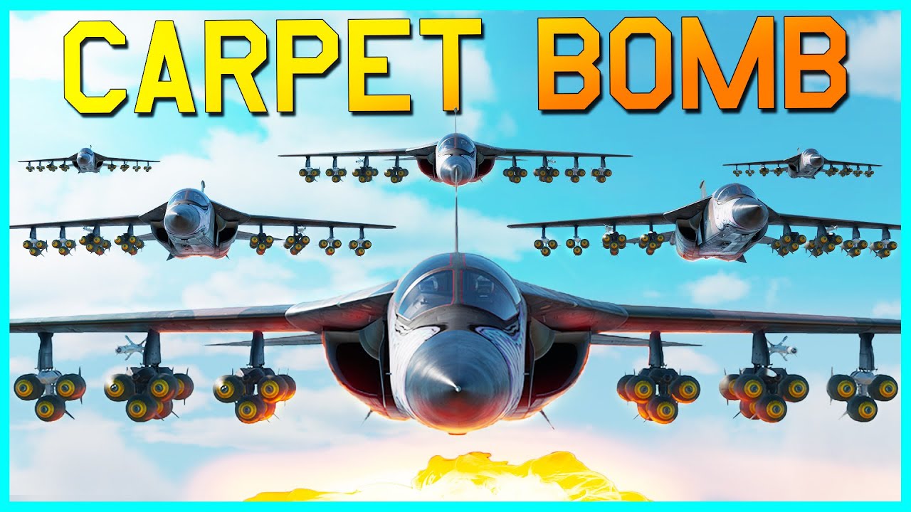 CARPET BOMBING The ENTIRE MAP - F-111 Aardvark - YouTube