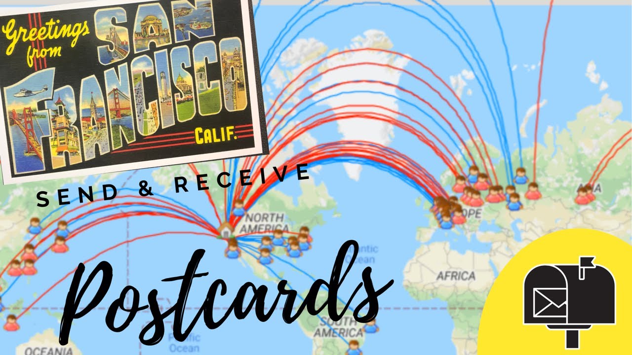 Getting Started with Postcards: a Postcrossing Tutorial - YouTube