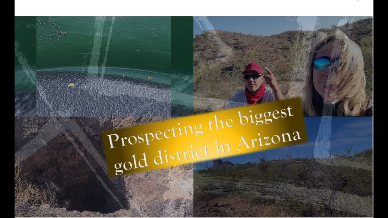 Finding gold in the biggest gold district in Arizona - YouTube