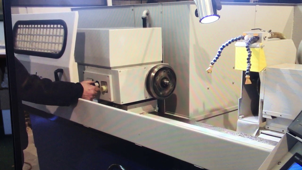 Boston Machinery SuperTec G38P 150 NC Grinder video 2 - YouTube