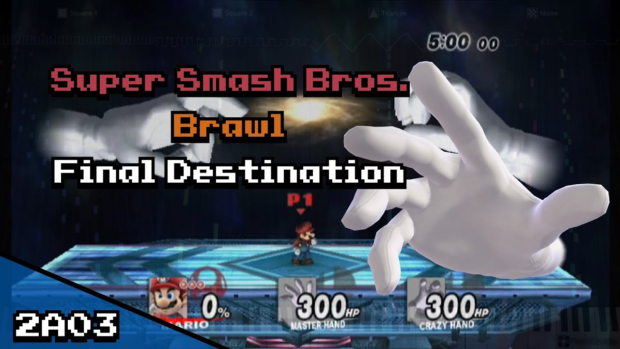 Super Smash Bros. Brawl - Final Destination [8-bits 2A03] - YouTube