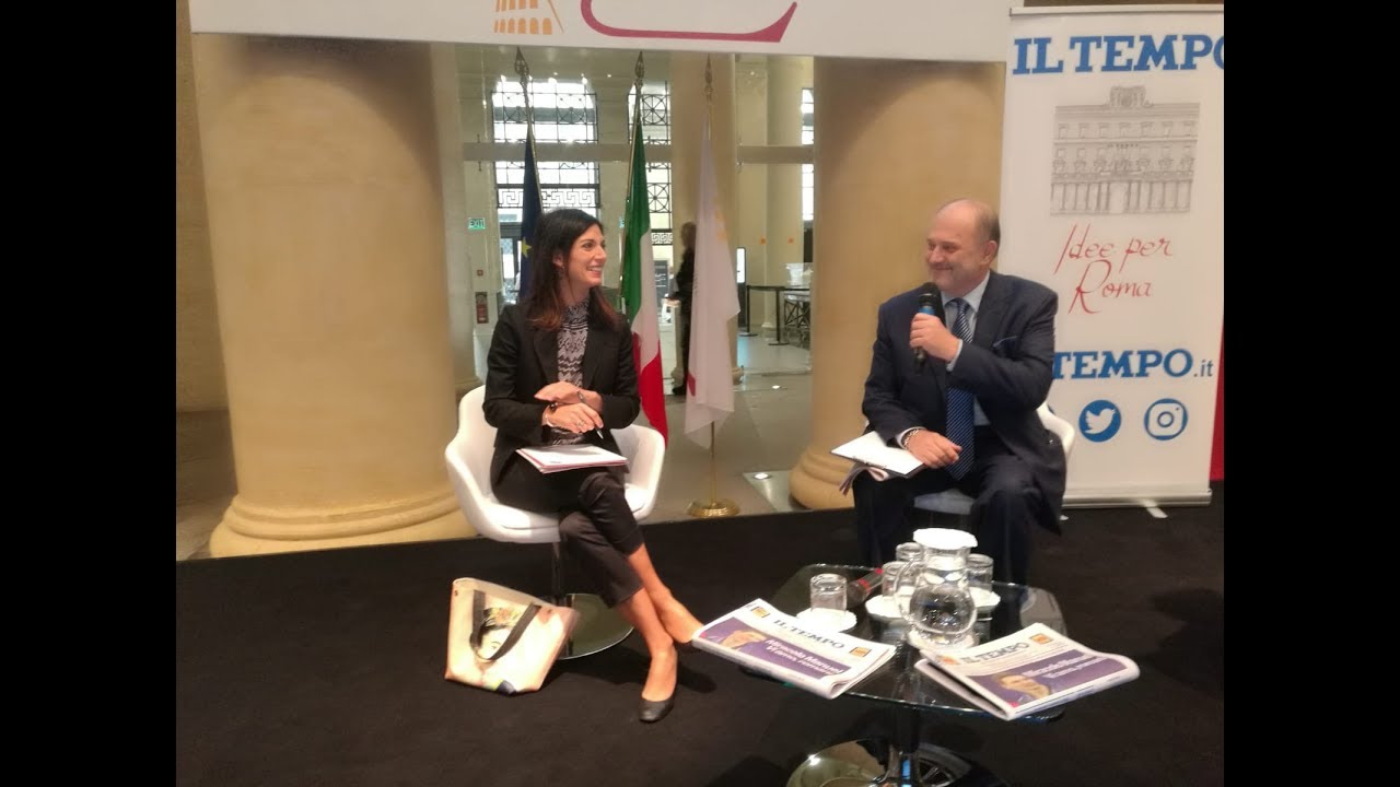 Virginia Raggi a Il Tempo: ecco la Roma che voglio lasciare a mio ...