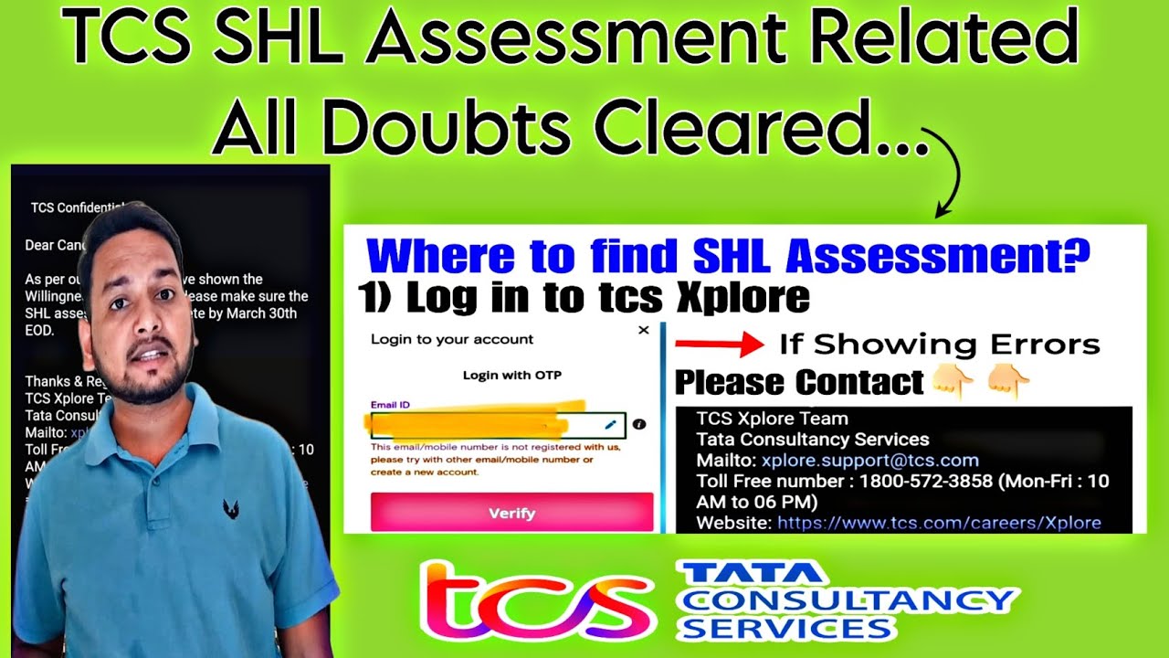 TCS SHL Assessment Step By Step Process 2024 | How To Give Assessment ...