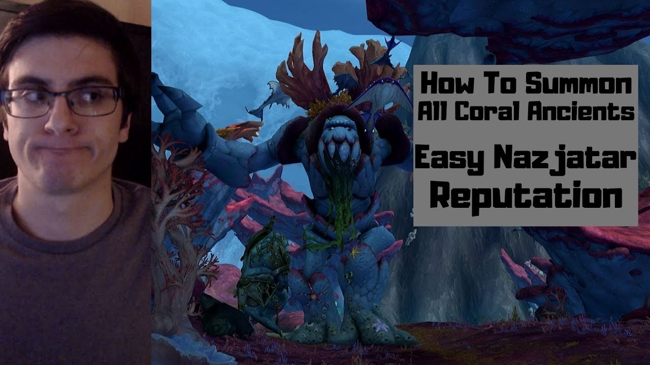 How To Spawn All Coral Ancient Rares In Nazjatar - YouTube
