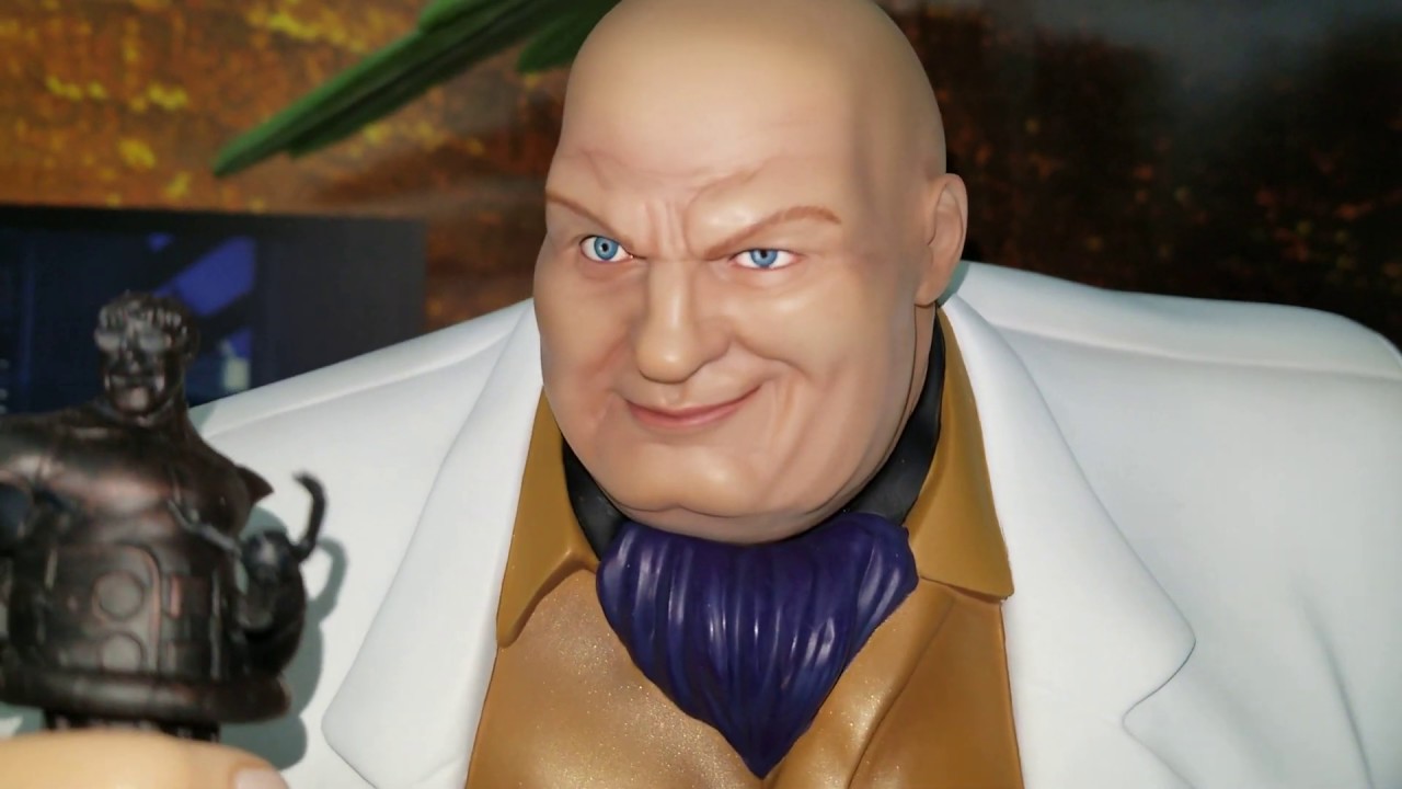 Marvel Kingpin Statue with Netflix Daredevil Theme - HD - YouTube