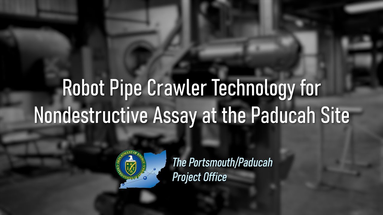 Robot Pipe Crawler Technology for Nondestructive Assay at the Paducah ...