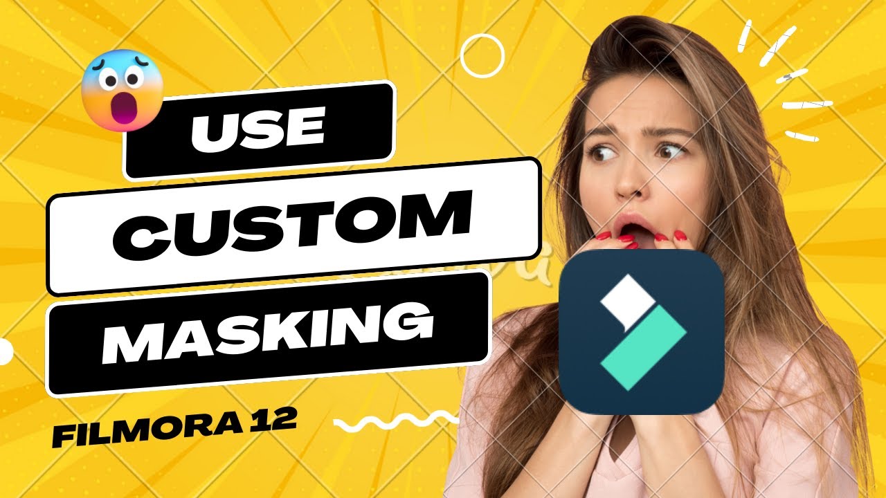 FILMORA 12 | HOW TO IMPORT CUSTOM MASK | CUSTOM SHAPE MASK FOR FACECAM ...