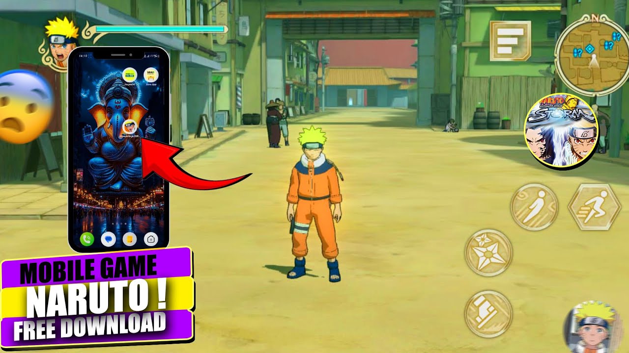 NEW 🔥 HOW TO PLAY NARUTO ULTIMATE NINJA STORM ON ANDROID! | NARUTO ...