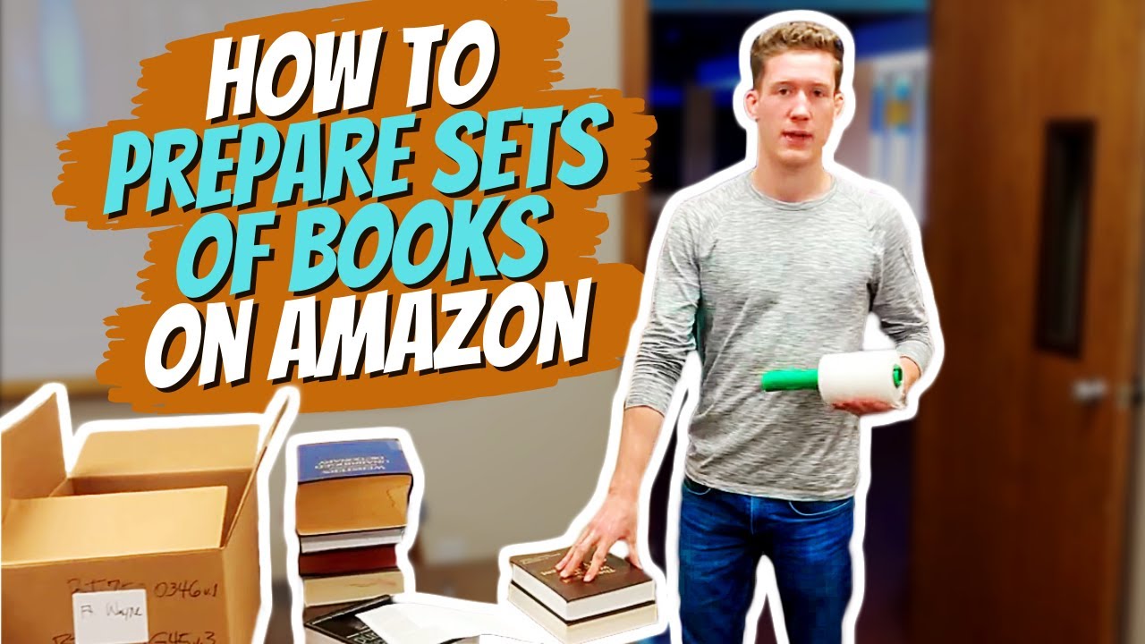 How to prepare sets of books on Amazon - YouTube