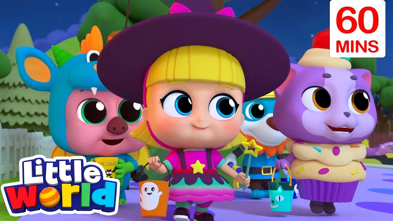 Trick or Treat (It's Halloween) | Little World | Halloween Song Mix ...