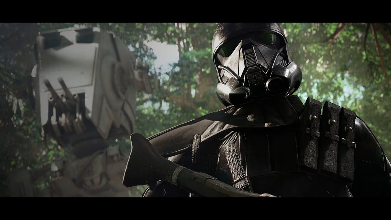 Ray goes to battle! - /Star Wars Battlefront II/ - YouTube