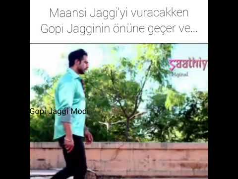 Maansi Jaggi'yi vuracakken Gopi Jagginin önüne geçer ve...😥😢