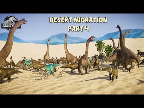 THE GREAT DINOSAUR MIGRATION P4 - NESTING GROUNDS  | Jurassic World Evolution