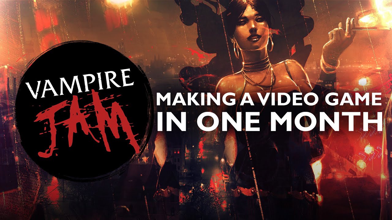 Vampire Jam - How to make your own game in one month? Workshop with ...