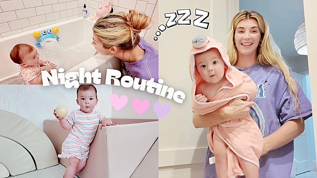 Night Time Routine with a BABY! - YouTube