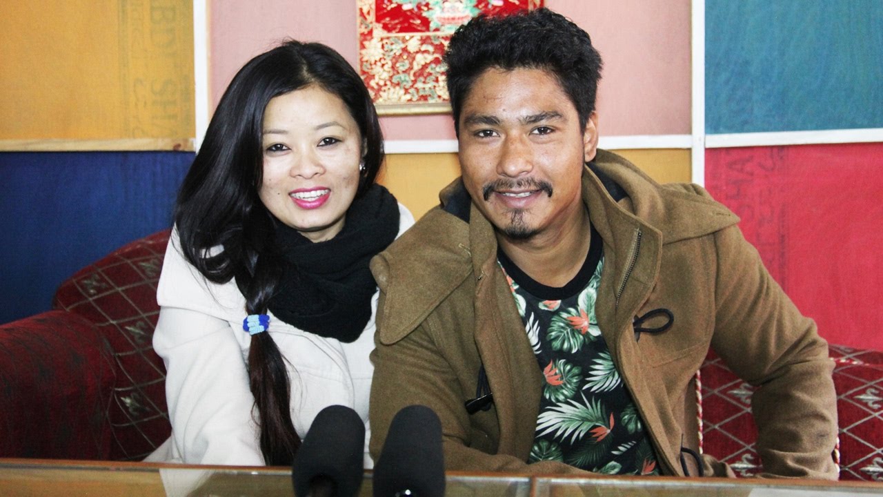 हाम्रो जोडी पर्दामा लक्की छ : सौगात र सृजना | Saugat Malla & Srijana ...