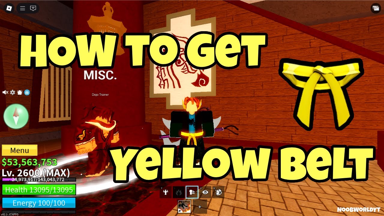 How to get the Yellow Belt (Dragon Dojo Quest) [PART 2] - YouTube