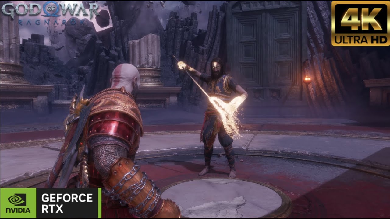 [God of War Ragnarok] | Kratos vs Tyr in Valhalla Final Encounter Epic ...