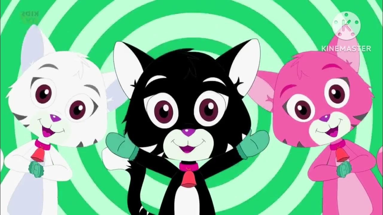 Three Little Kittens Kids Tv Version In Leaf Fall Down Major - YouTube