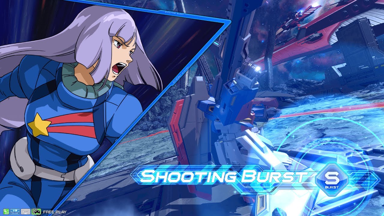 Roux Zeta Gundam Arcade mode: Mobile Suit Gundam Extreme Vs. 2 ...