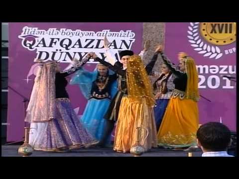 Qafqaz Universiteti rəqs ansamblı_Sudan gələn sürməli qız rəqsi