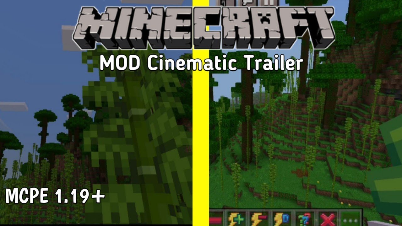 MOD Cinematic Video - Minecraft PE 1.19+ - YouTube