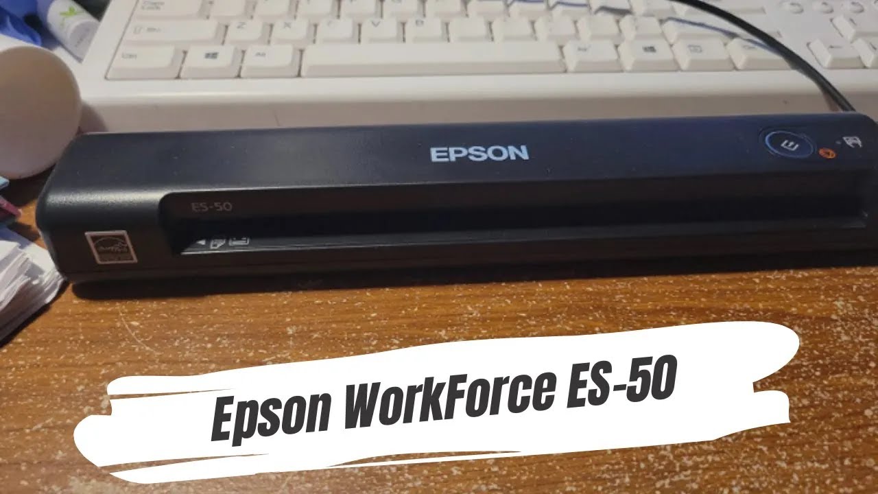 Epson WorkForce ES-50 Portable Sheet-Fed Document Scanner for PC and ...