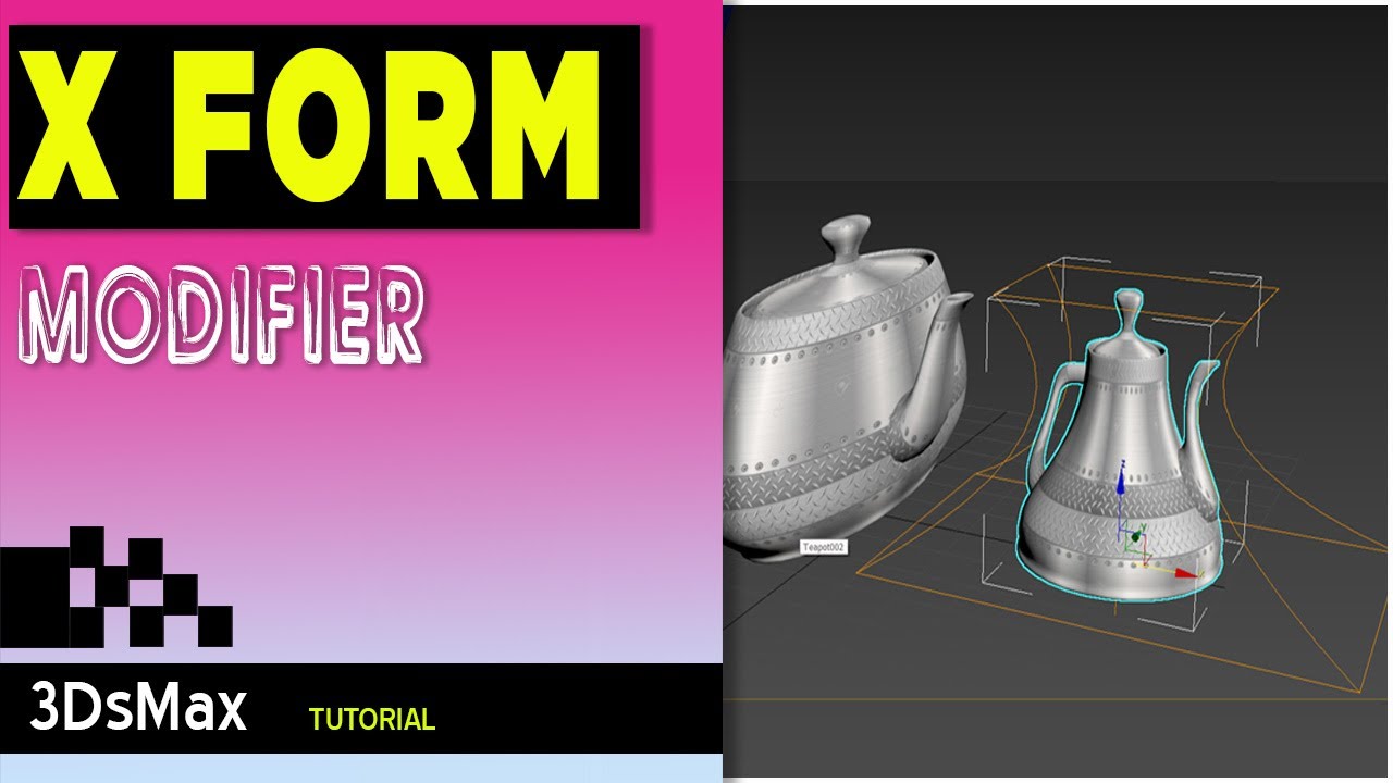 XFORM in 3ds max | @Quick3D - YouTube