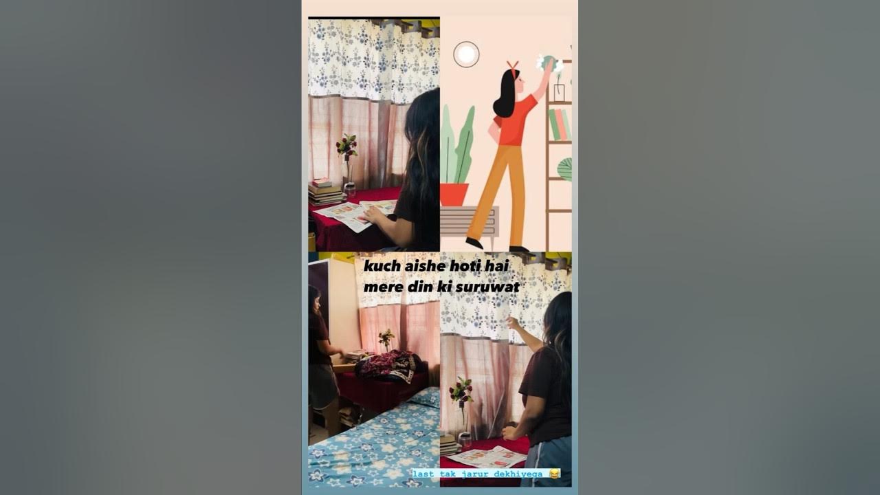 kuch aishe hoti hai mere din ki starting 🫶🏻 don't miss the end 😅 # ... kuch aishe hoti hai mere din ki starting 🫶🏻 don't miss the end 😅 # ...