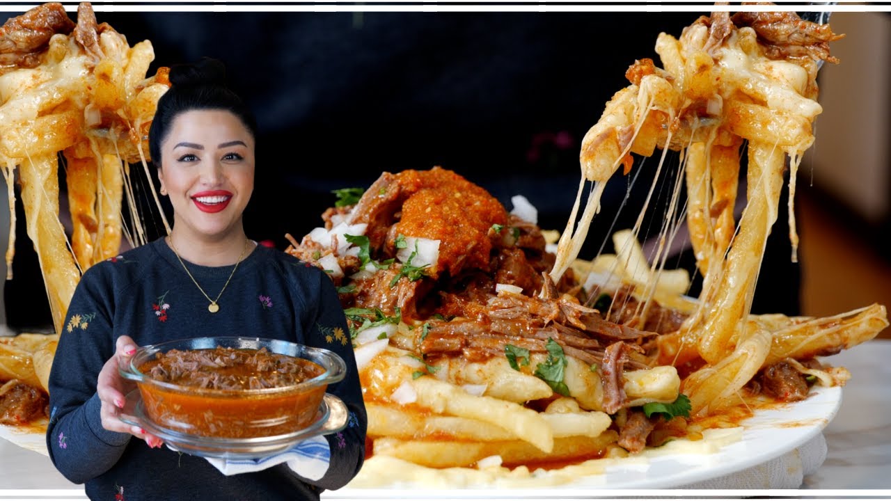 The BEST BIRRIA CHEESY LOADED FRENCH FRIES RECIPE - YouTube