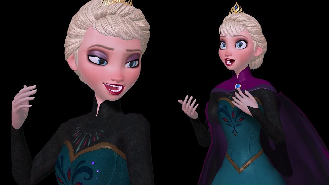 [MMD] Let It Go - Cold Never Bothered Me Anyway - Cape and Facial ...
