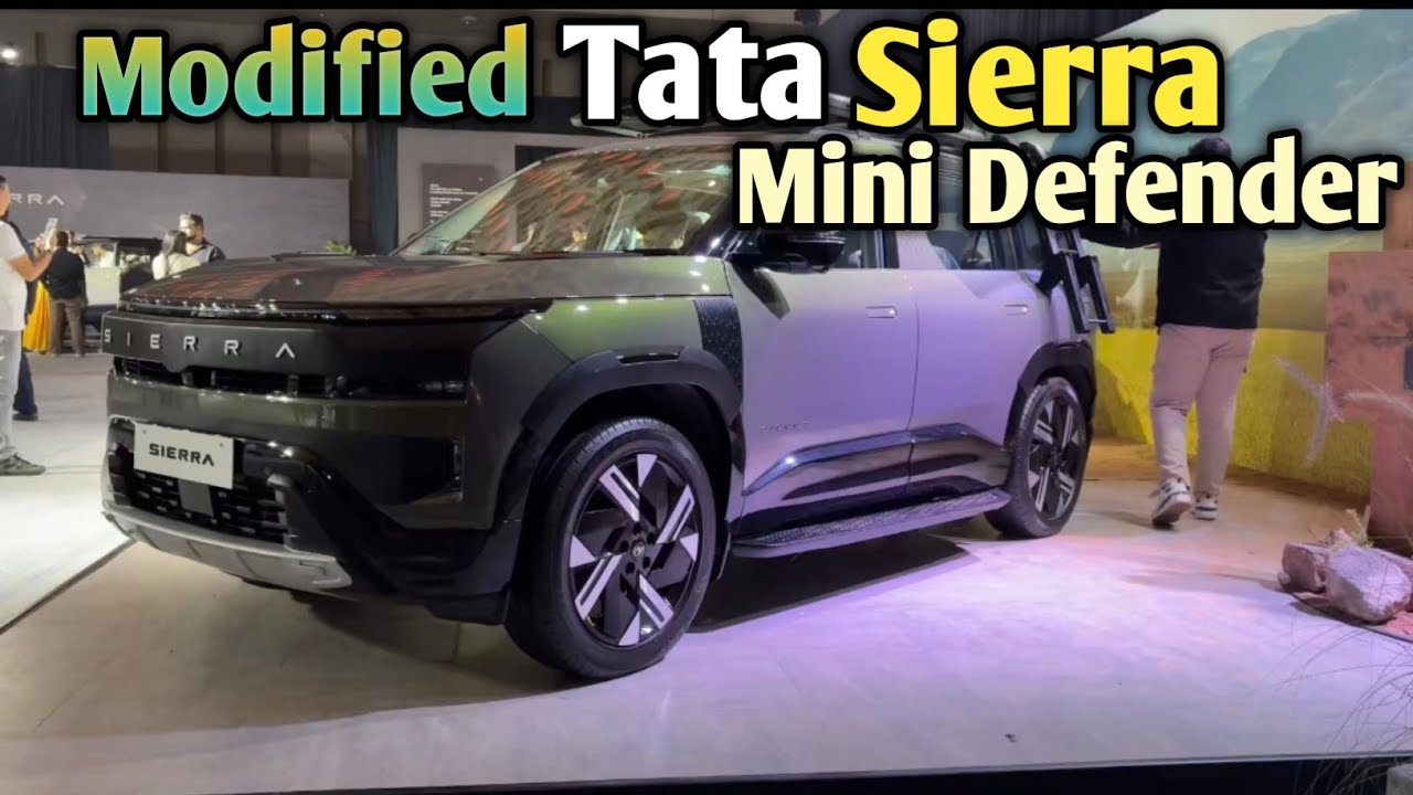 Tata Sierra Modified | India's First Modified Sierra | Mini Defender ...