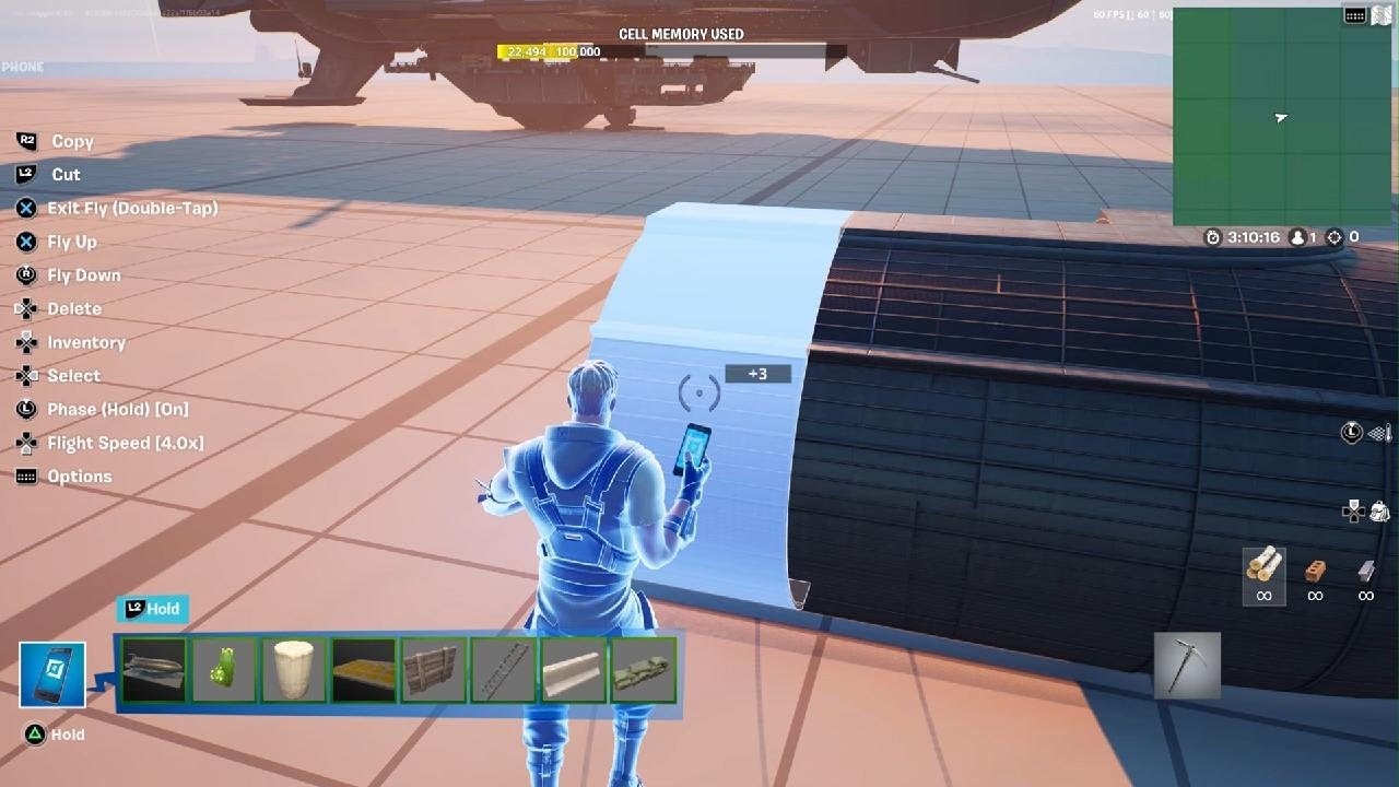 How to make a Submarine in fortnite - YouTube