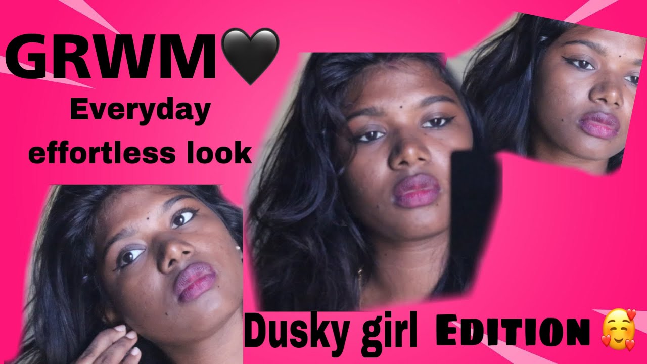 GRWM 🤍 | DUSKY GIRL EDITION | Ramyaselvan - YouTube