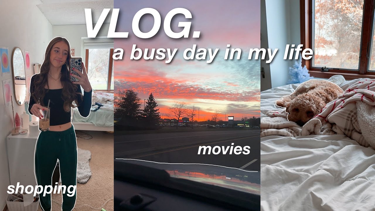 a BUSY DAY IN MY LIFE! *daily vlog, hauls, good eats* | Vlogmas day 4 ...
