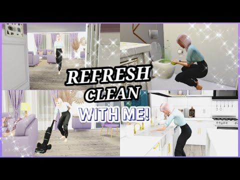 🧽REFRESH CLEAN WITH ME! CLEANING MOTIVATION / THE SIMS 4 ASMR - YouTube